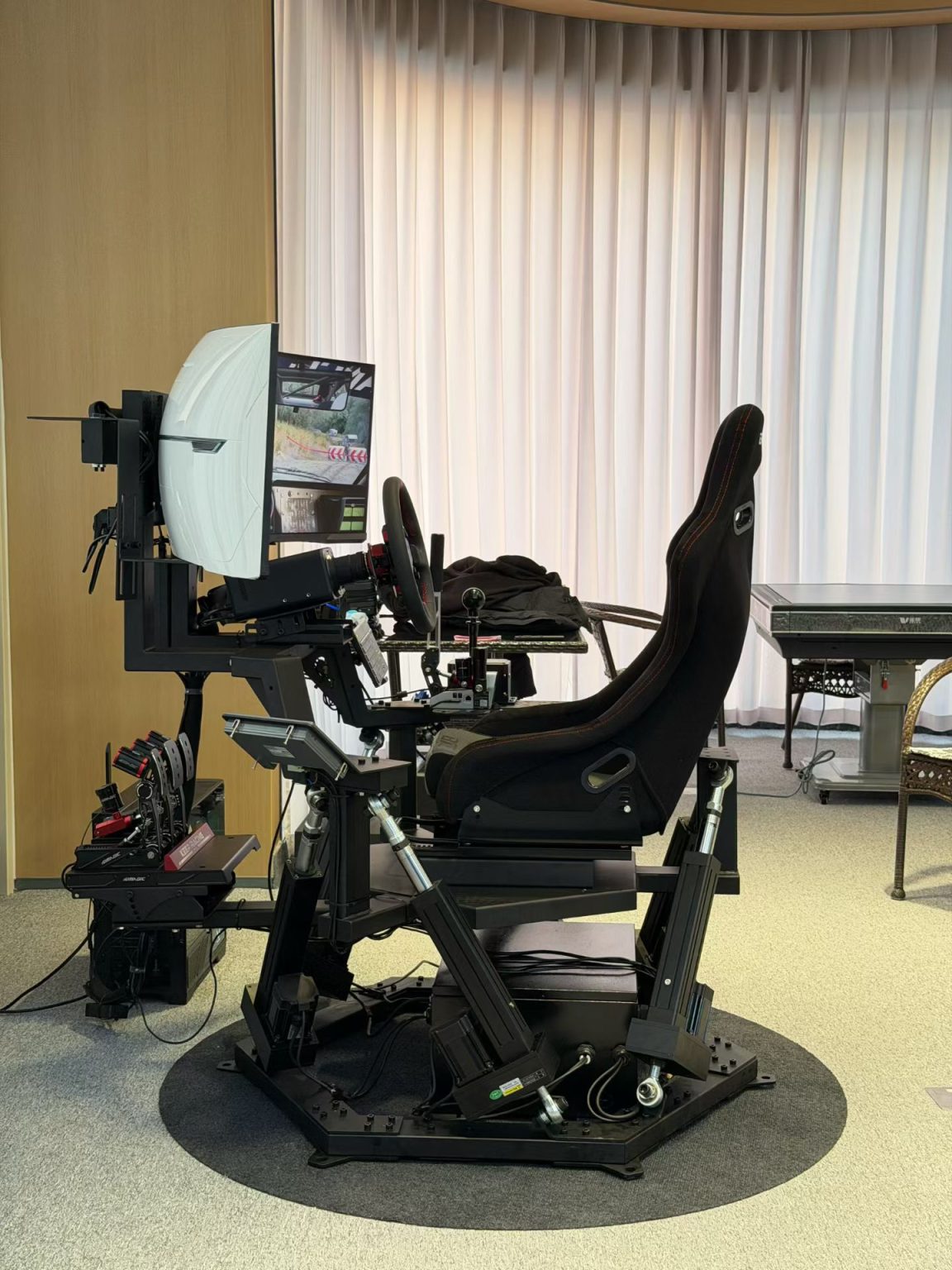 APEX-1 6DOF simulator platform – sirius motion